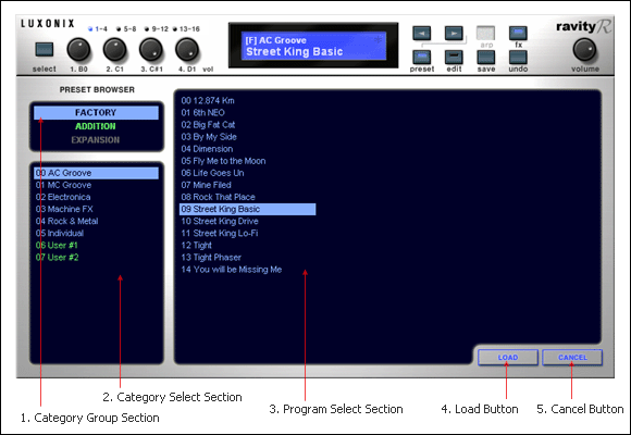 LUXONIX ravity(R) - User Manual