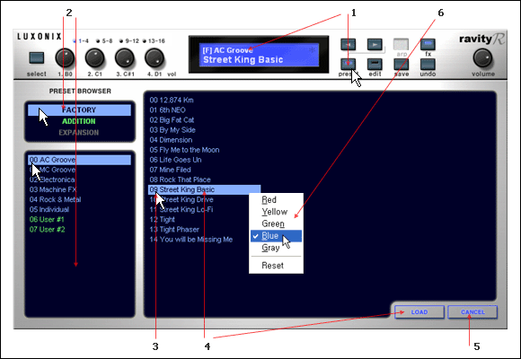 LUXONIX ravity(R) - User Manual